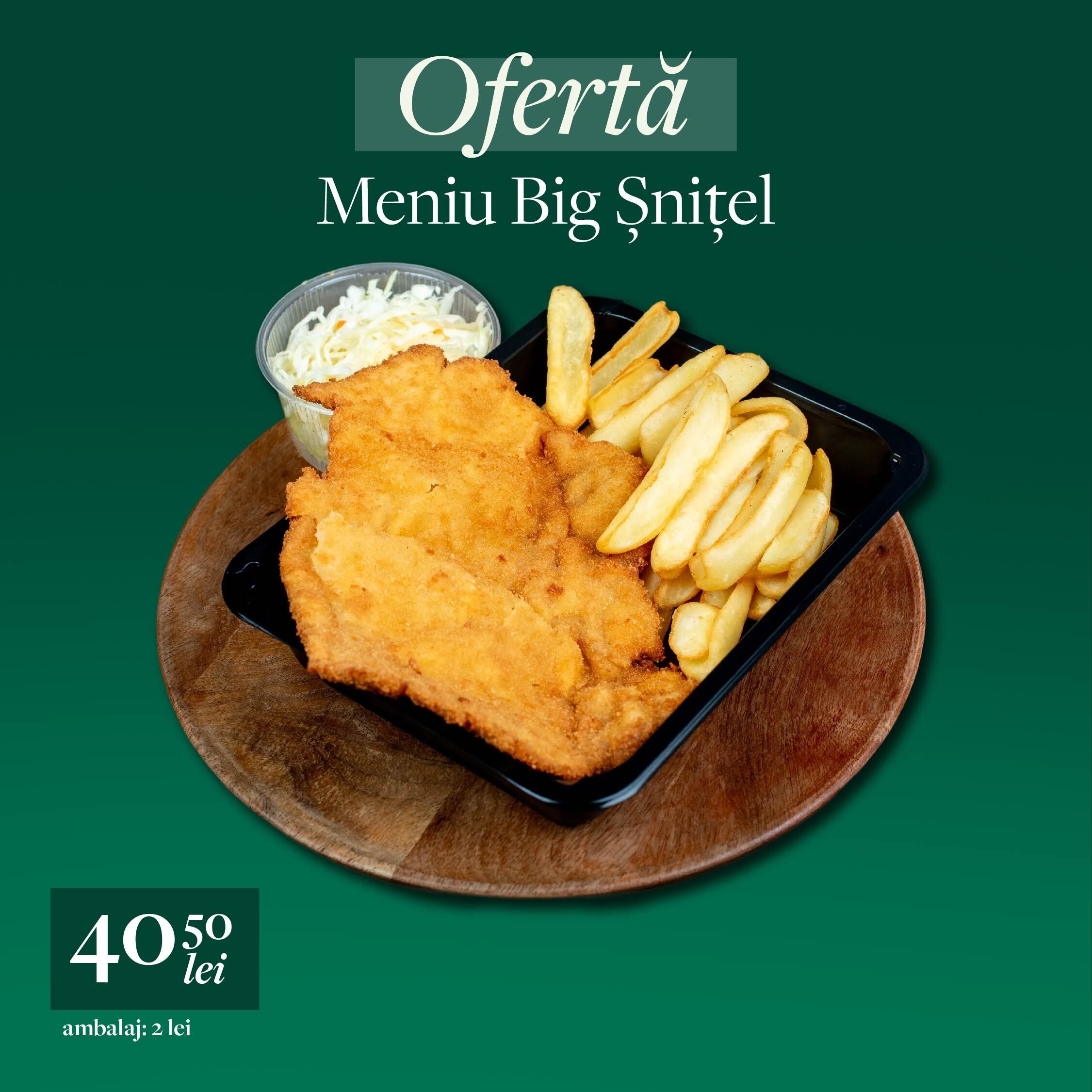 Ofertă Meniu Big Șnițel