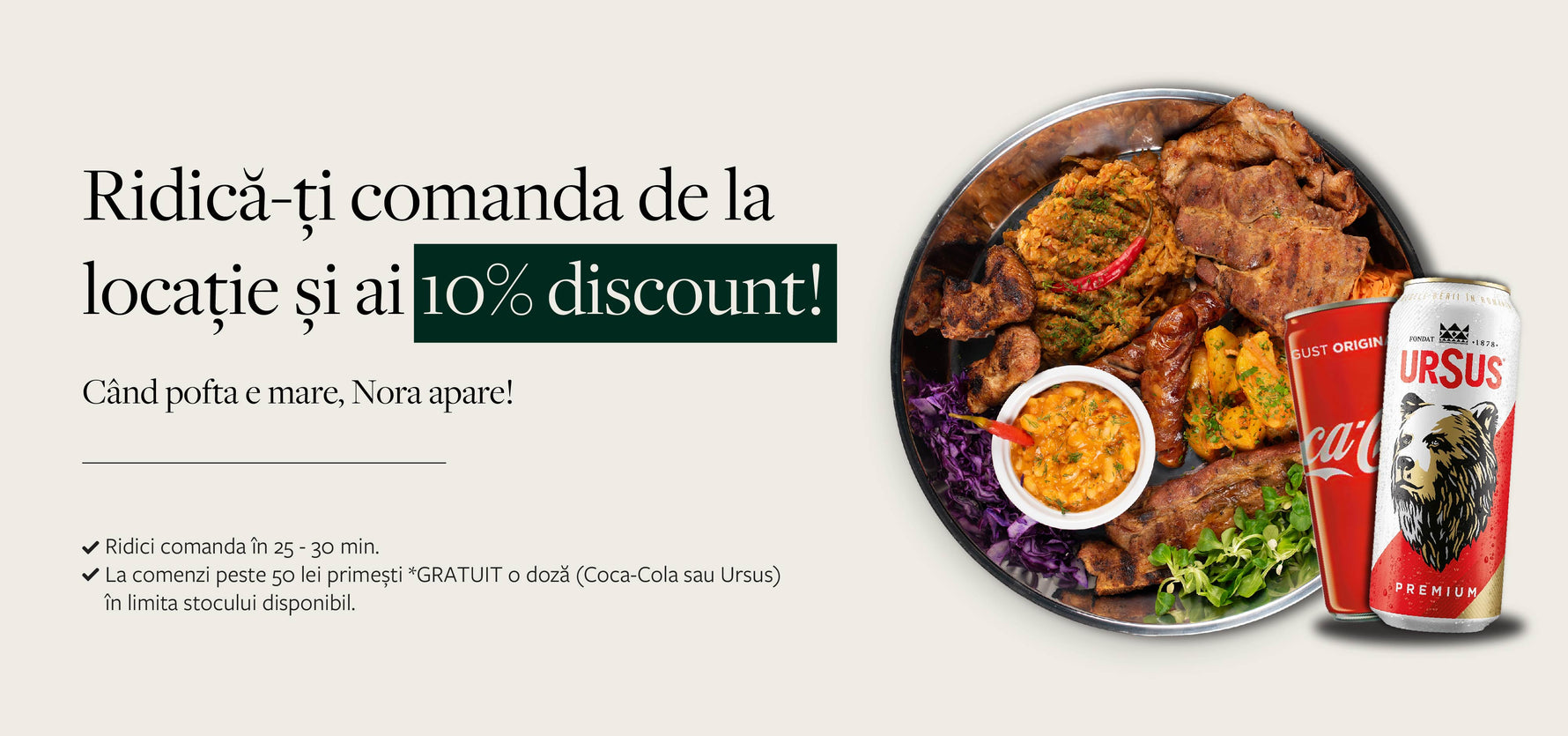 Nora Delivery - Livrare Mancare & Meniul Zilei in Timisoara