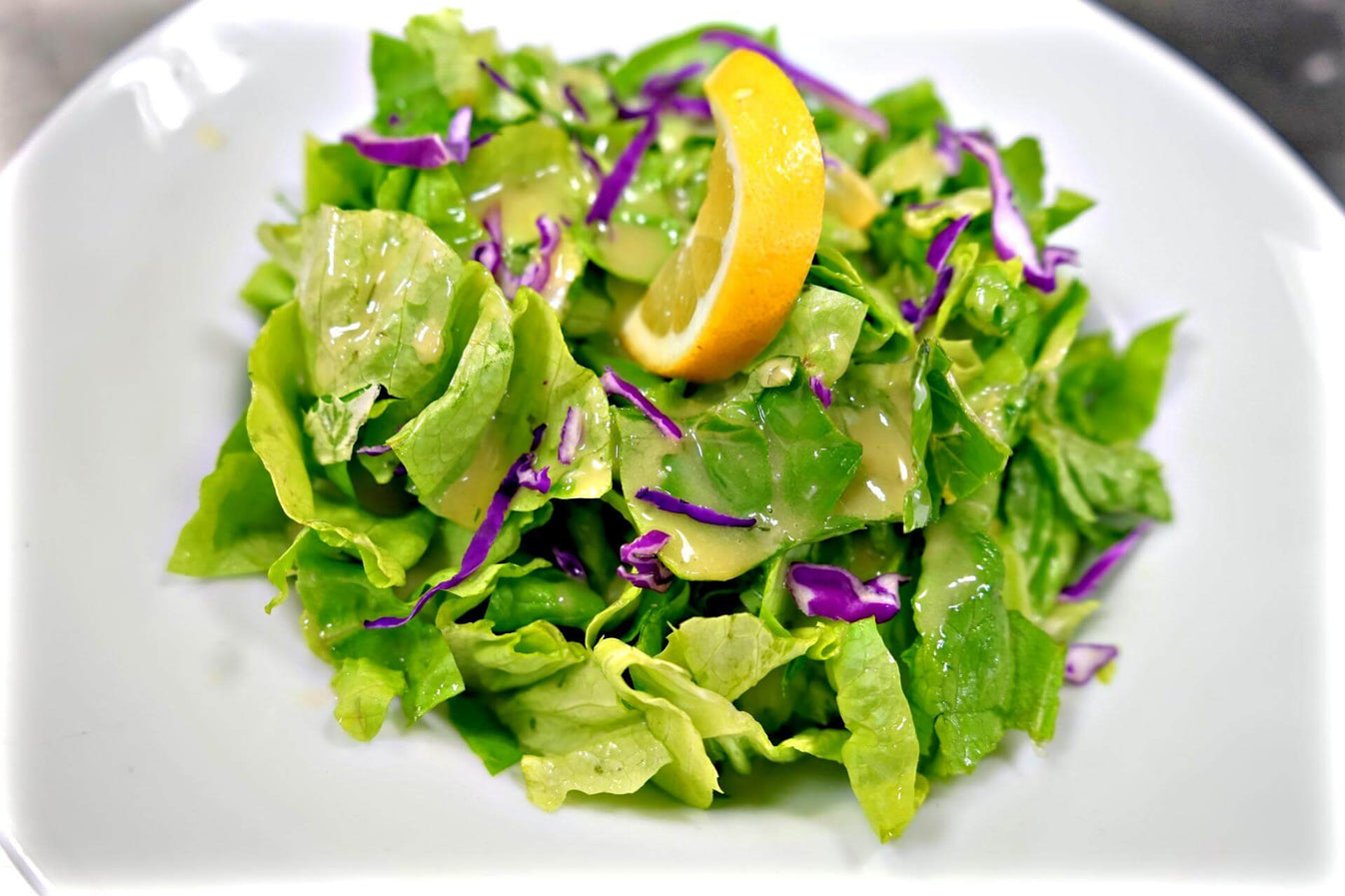 Salata verde cu dressing 200g